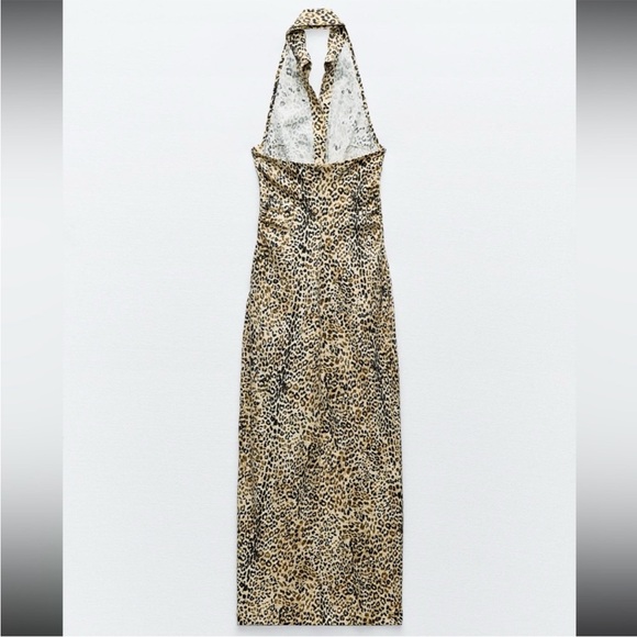 Zara | Dresses | Zara Leopard Print Dress | Poshmark